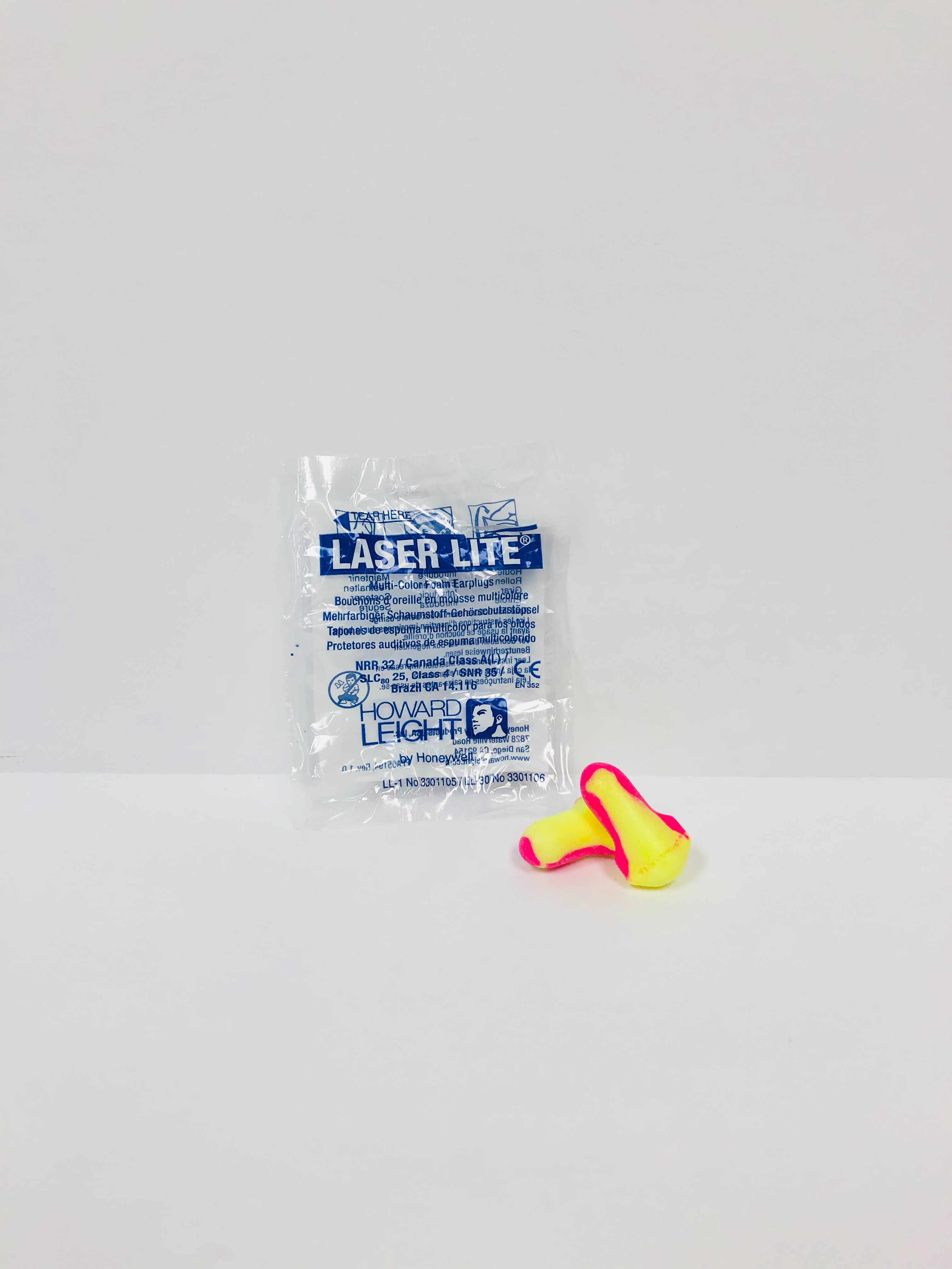 Hearing Protection - Disposable Foam Ear Plugs - Laser Lite Ear Plugs ...